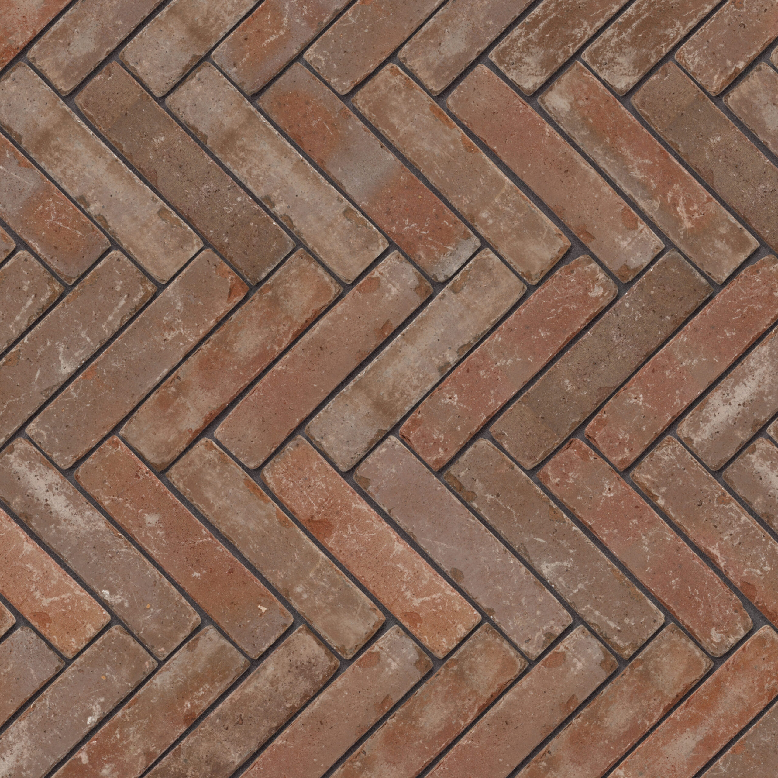 Red Waterstruck Tumbled | Kule Bricks